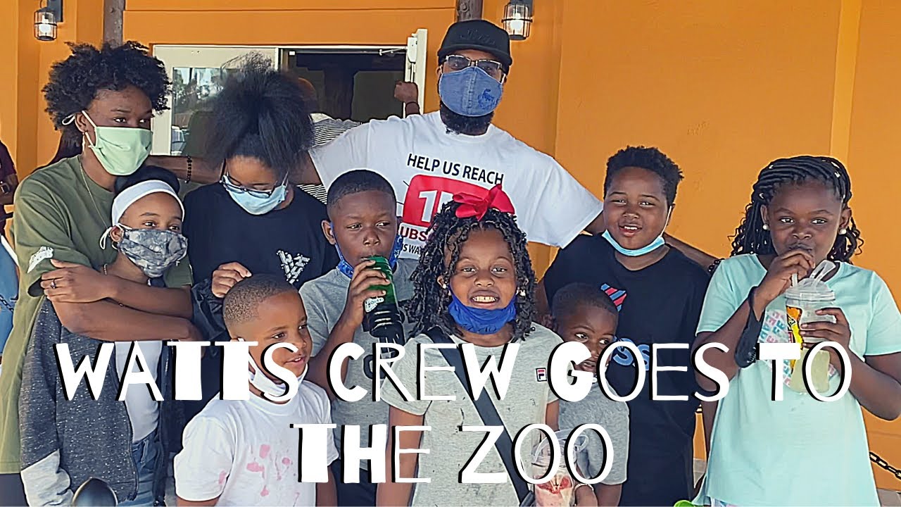 Watts Crew Goes To The Zoo **Look Who We Met** - YouTube