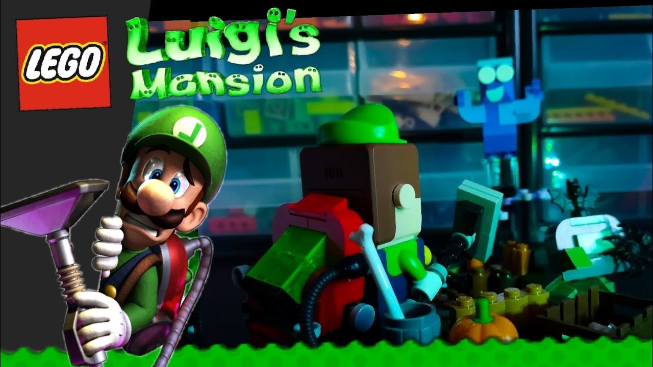 Building a Lego Luigi's Mansion Moc! - YouTube