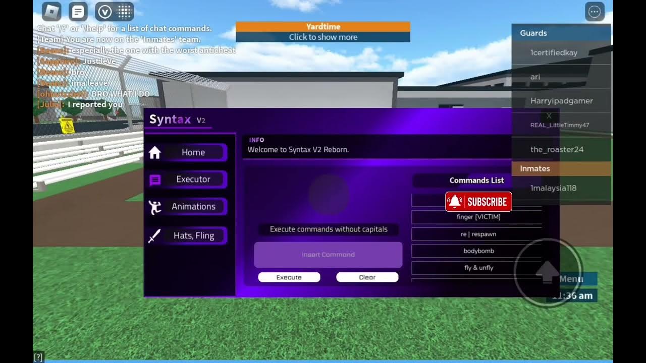 [FE] Syntax Hub V2 / Hack | Rate my avatar script | *Pastebin* / roblox scripts - YouTube