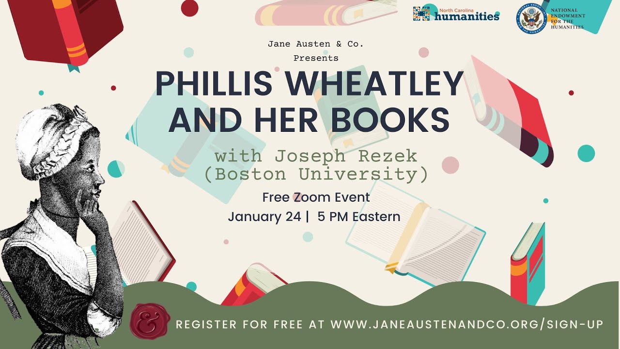 Phillis Wheatley and Her Books with Joseph Rezek - YouTube