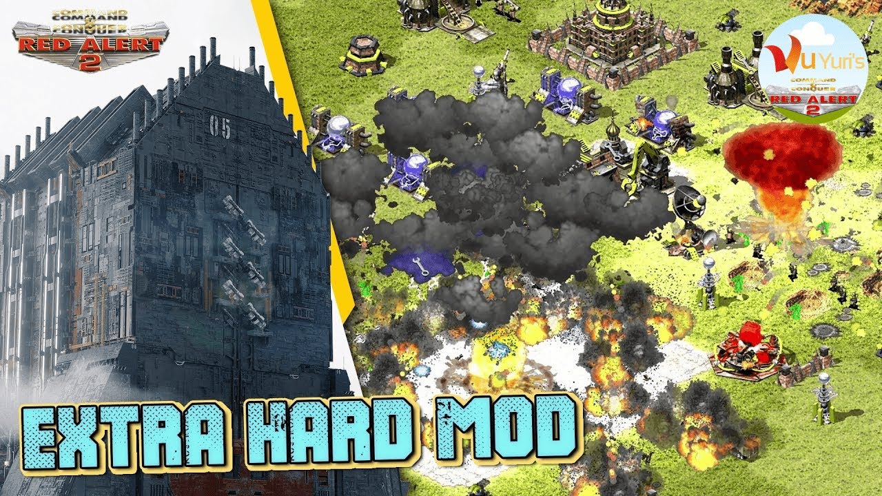 Red Alert 2 Yuri's Revenge | RUSSIA 1vs7 superweapons | Mayflower map | RA2 Gameplay - YouTube