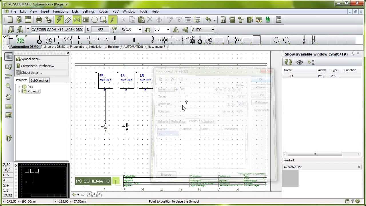 PLCs in Electrical CAD: PLC components (2 of 4) - YouTube