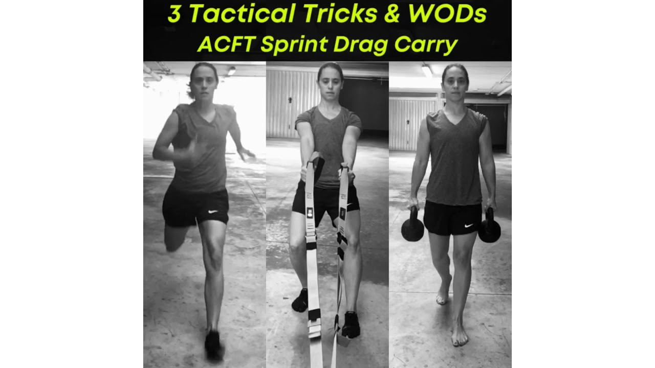 3 “Tricks” & WODs for the ACFT Sprint Drag Carry - YouTube