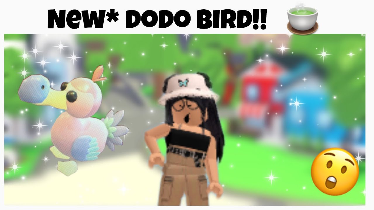 DODO BIRD COMING TO ADOPT ME?! Tea and Leaks! - YouTube