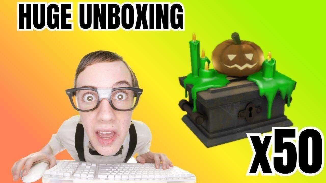 [TF2] Opening 50 Spectral Stash Cases - YouTube
