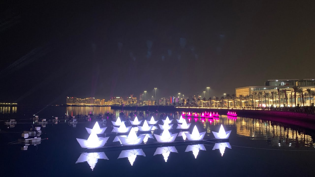 Lusail Drone and Light Show - YouTube