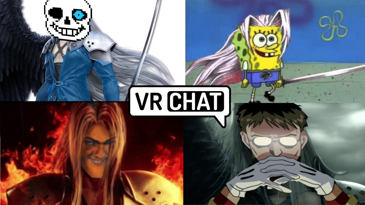 Sephiroth shows his new Meme forms! VRchat Funny moments! - YouTube