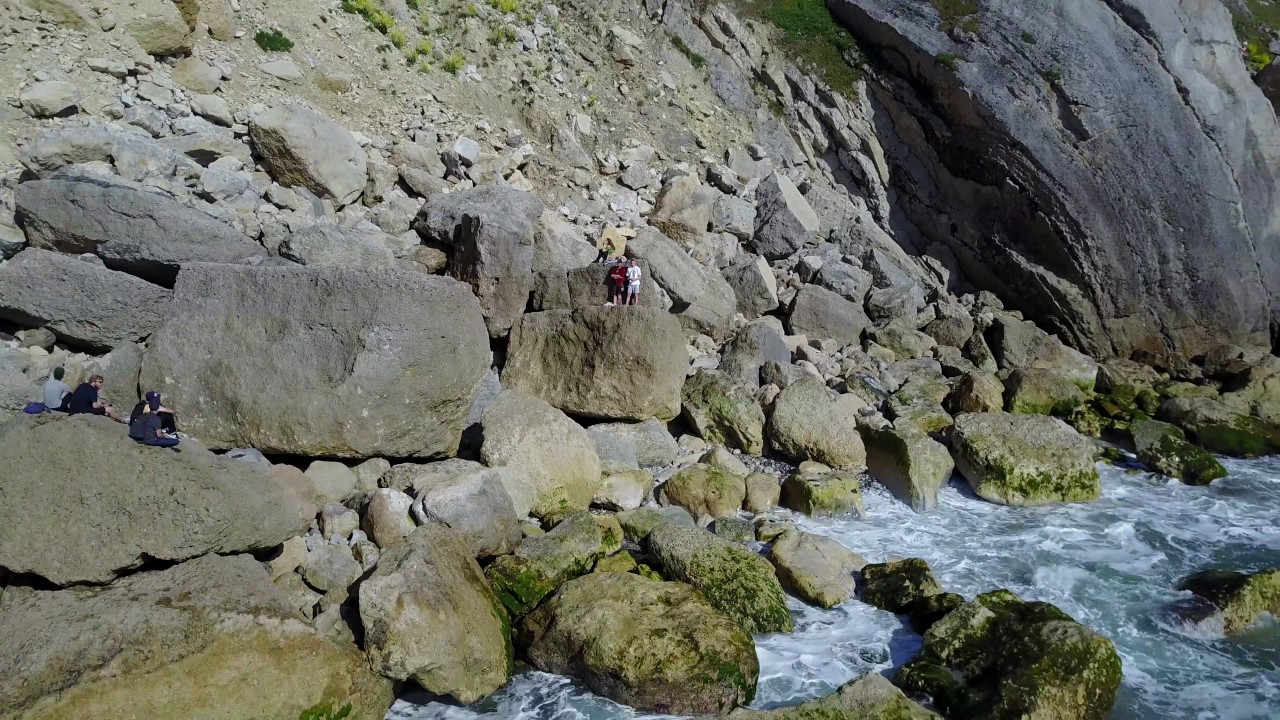 Portland cliff 4K - YouTube