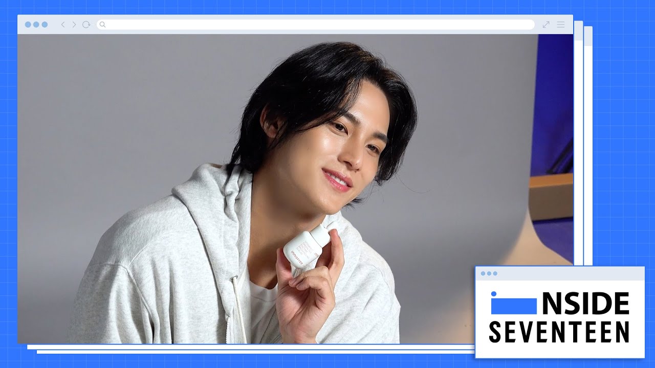 [INSIDE SEVENTEEN] 민규 이니스프리 광고 촬영 비하인드 (MINGYU's Innisfree Commercial ...