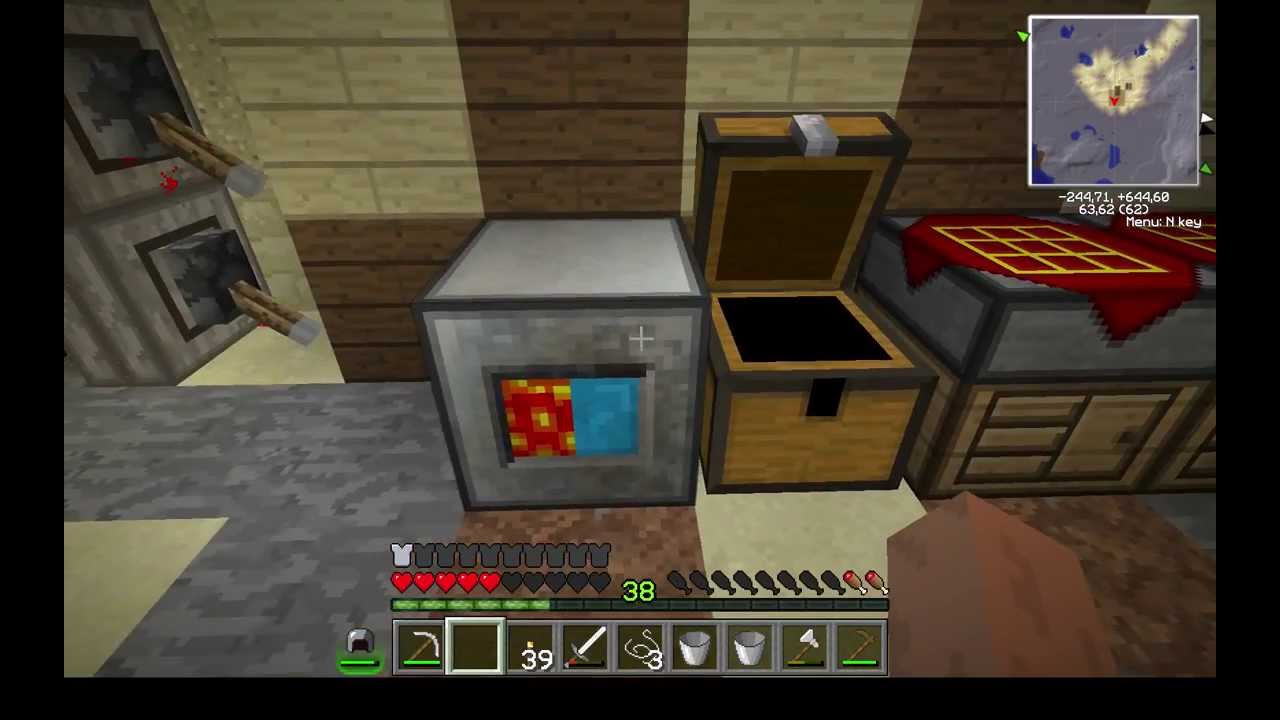 Etarm Minecraft Lets Play 1x04 Pulverizér, Induction Smelter, Sawmill ...