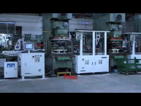 Transfer Press Automation DST ROBOT (DASA ROBOT) - YouTube