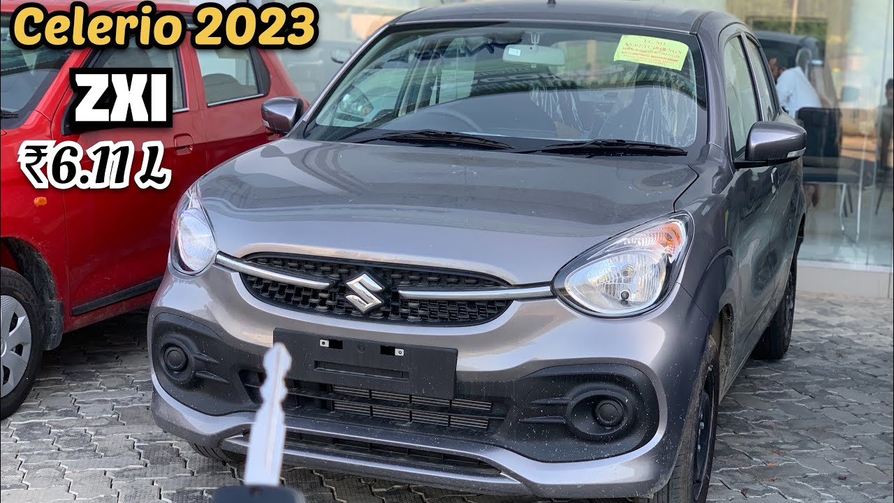 2023 Maruti Suzuki Celerio Zxi Grey Colour Detailed Review 🔥 - YouTube