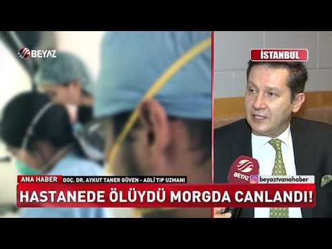 Ölüm saati yazıldı. Morg'da tekrar canlandı