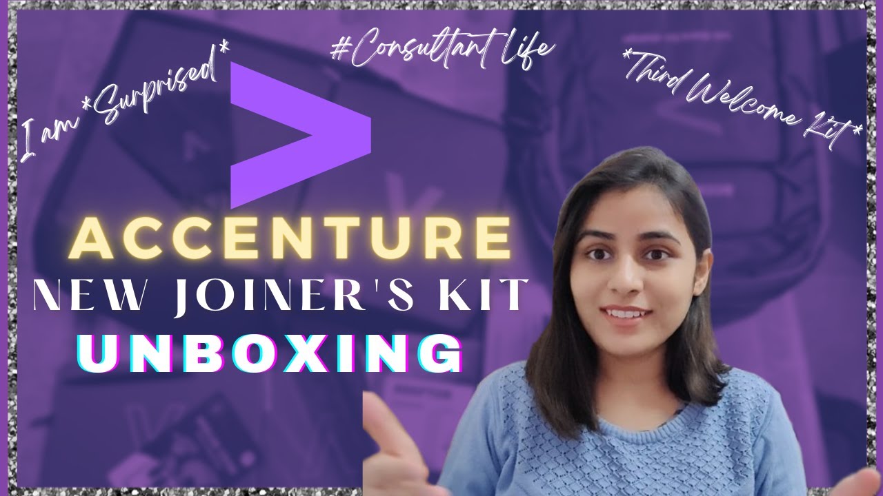 3rd Welcome Kit | Accenture Consulting | 2024 - YouTube