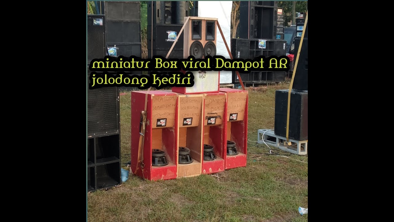 Miniator box dampot AR Jolodong kediri//part 1 - YouTube