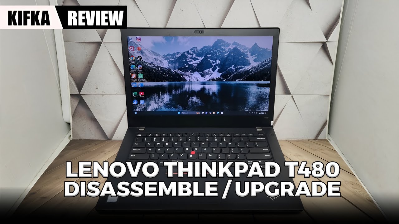Lenovo Thinkpad T480, Opsi Upgrade & Review Singkat - YouTube