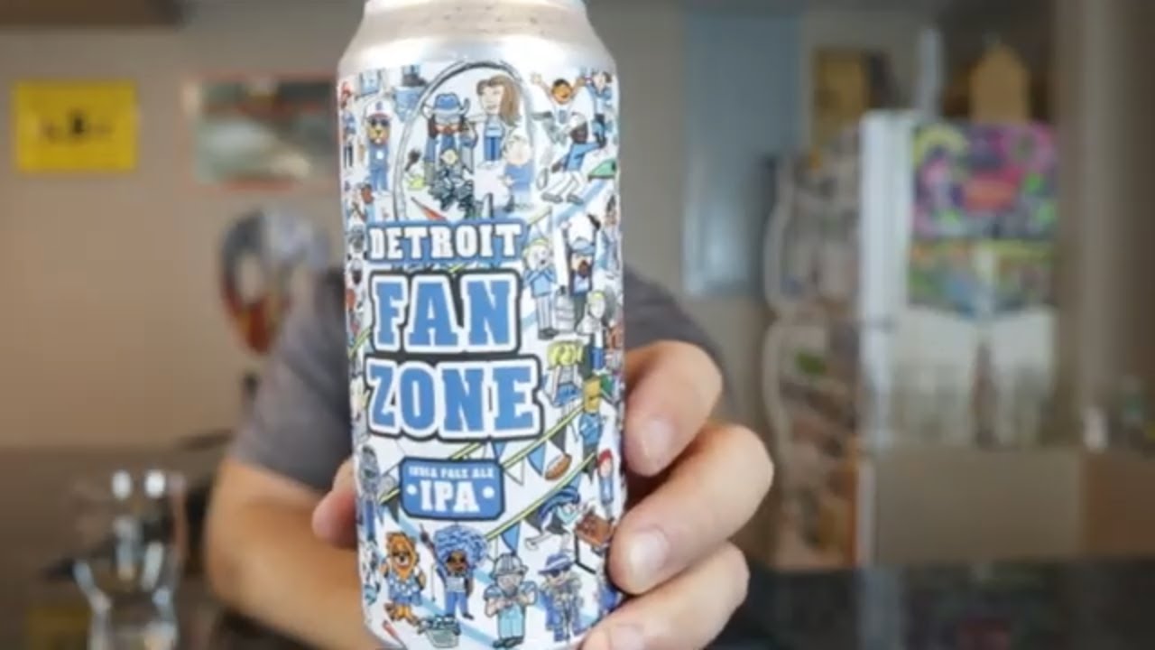 Detroit Fan Zone Ellicottville Brewing - YouTube