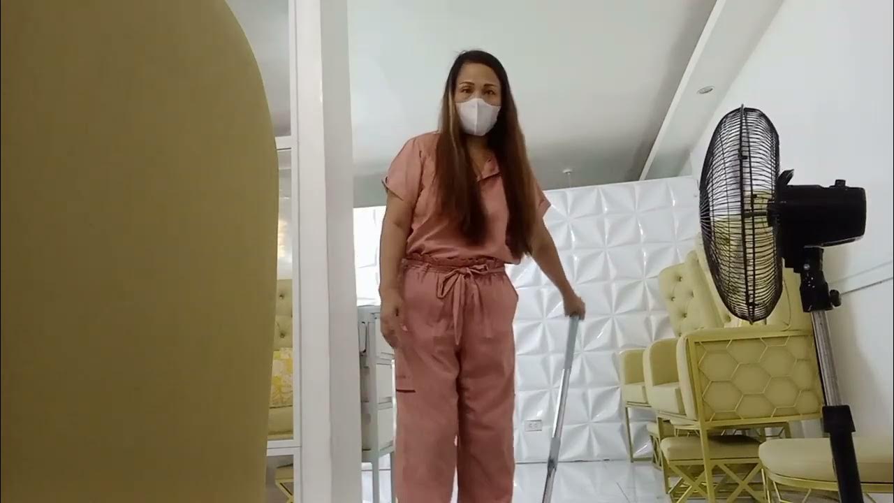 maglinis Mona habang wala pa client - YouTube