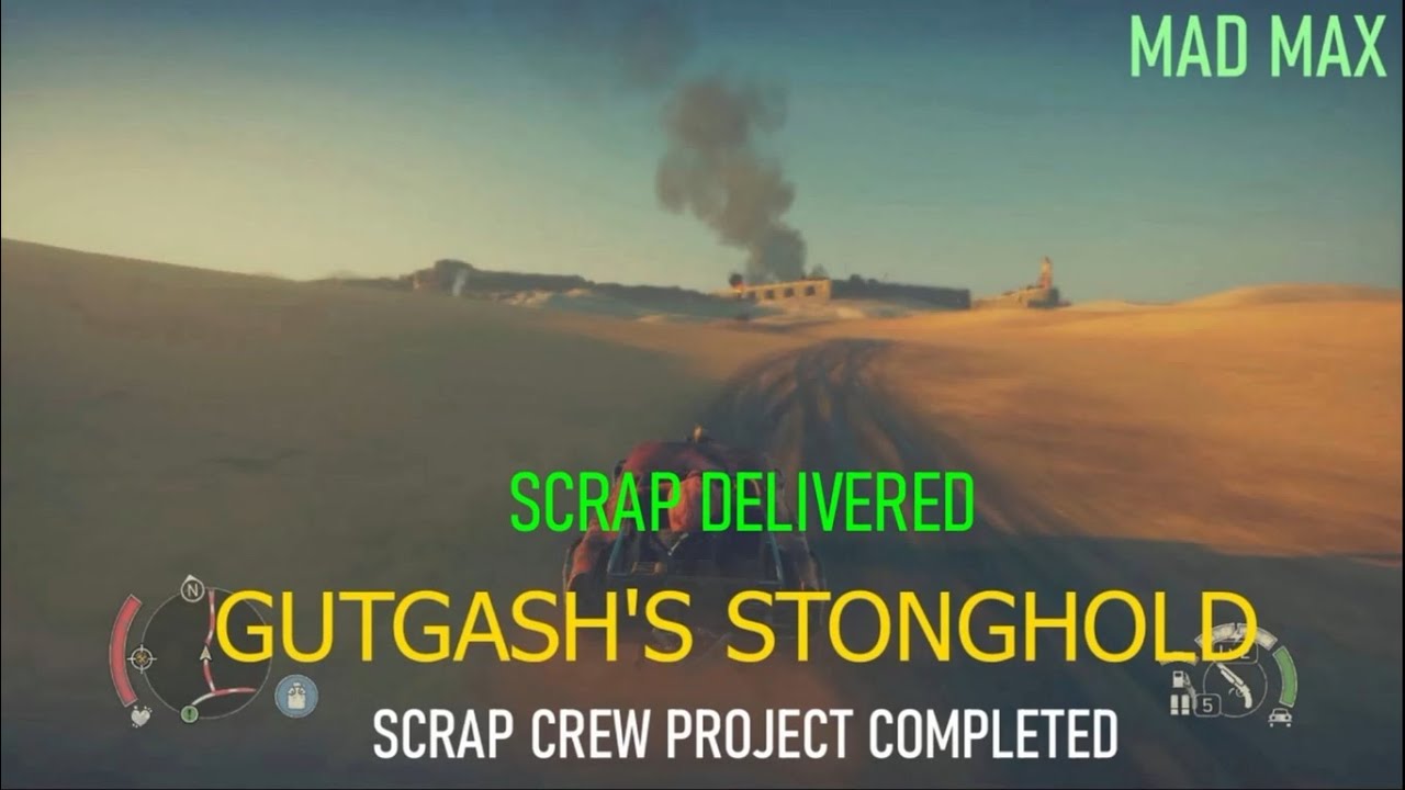MAD MAX SCRAP DELIVERED GUTGASH'S STROMHHOLD SCRAP CREW PROJECT ...