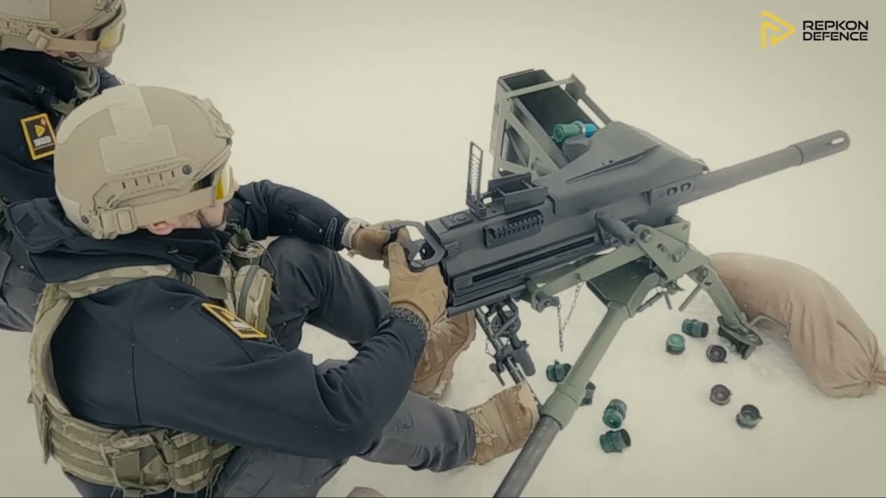 Repkon Defence’in yeni ürünü 40 mm Otomatik Bombaatar - YouTube