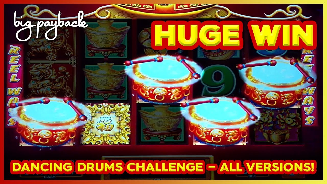 5 SYMBOL TRIGGER, WOW! Dancing Drums Slot Challenge - HUGE WIN! - YouTube