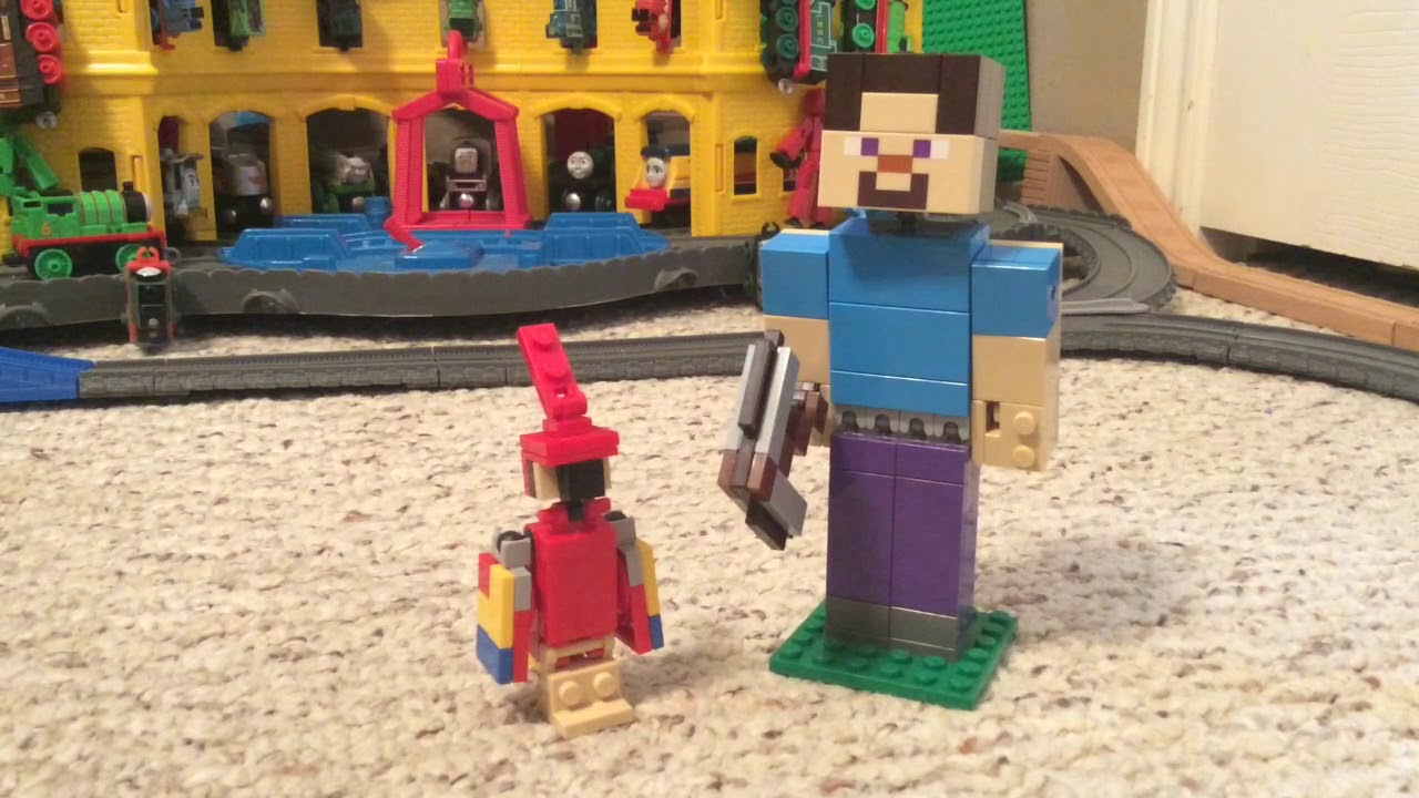 LEGO Minecraft big figures review (minecraft 10th anniversary special ...