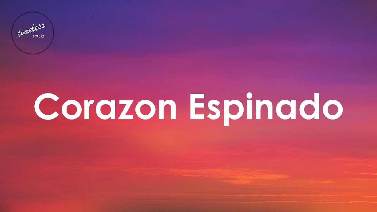 Santana - Corazon Espinado ft. Mana (Lyrics) - YouTube