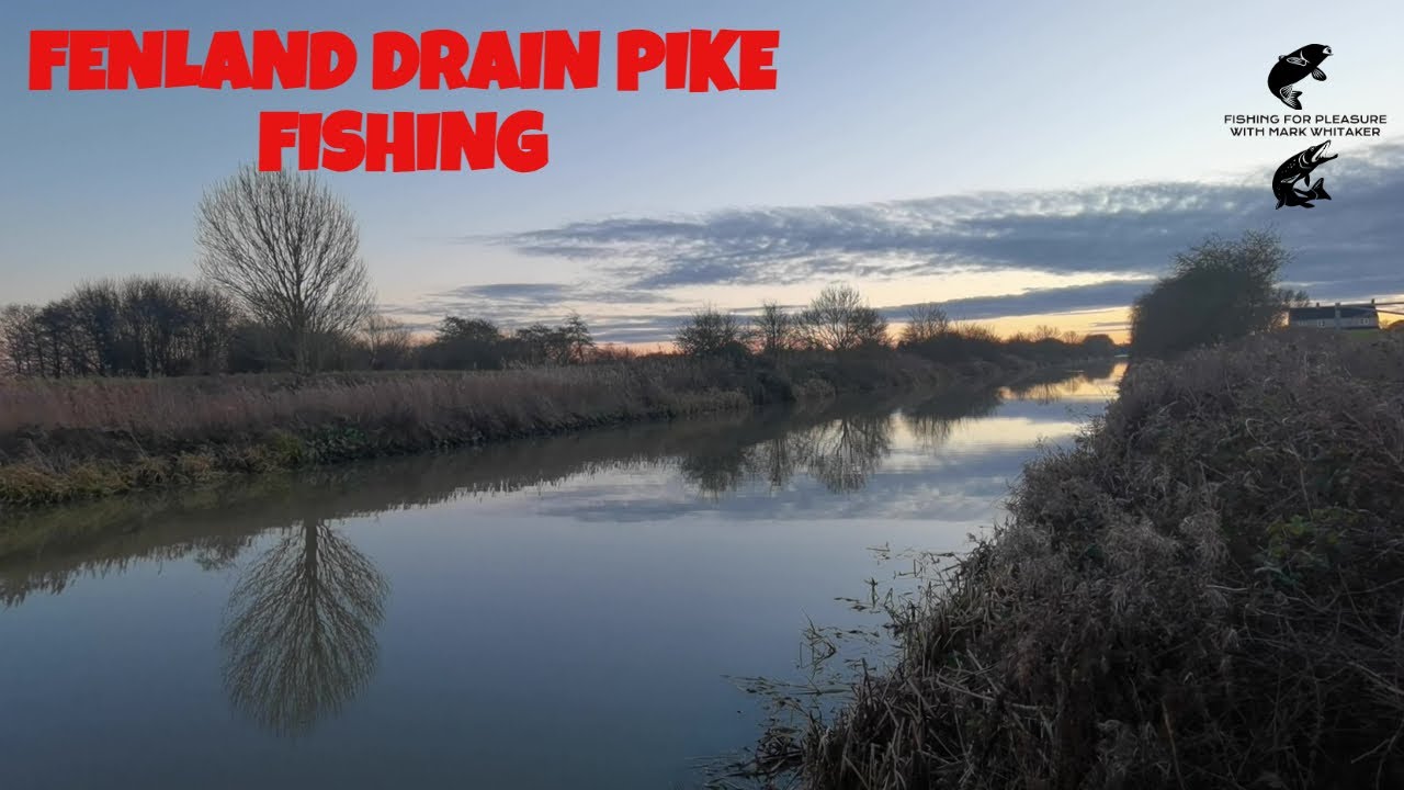 Fenland drain Pike fishing : 2023 opener - YouTube