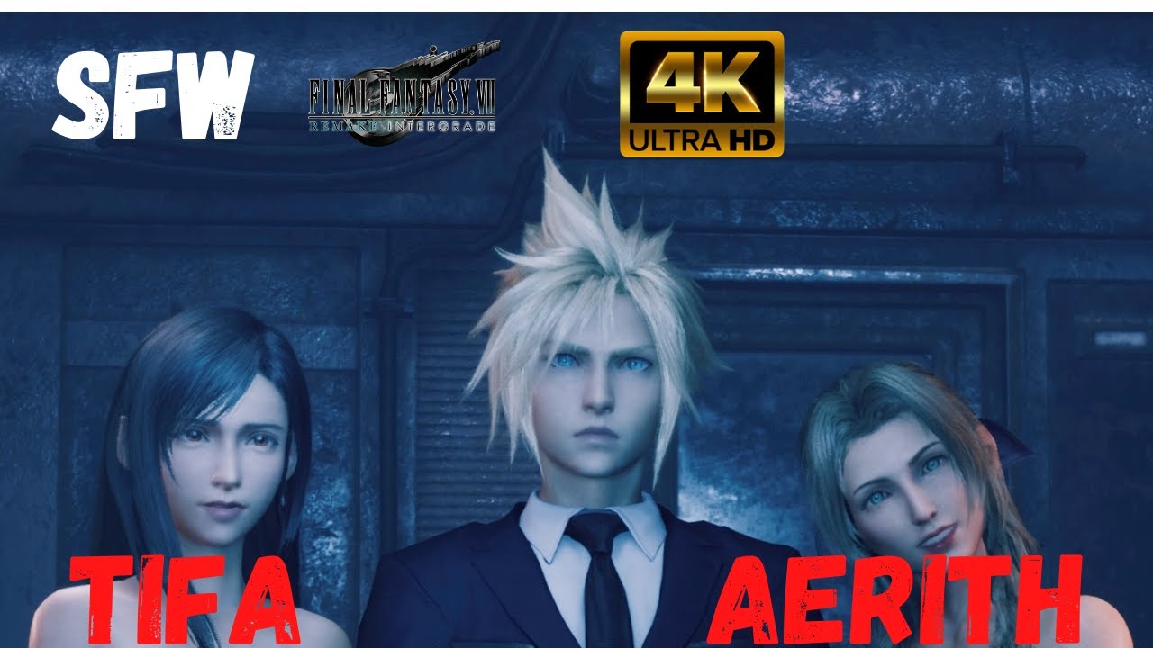 Ff7 Remake Sexy Tifa And Aerith Pc Mods Safe For Work Version Youtube