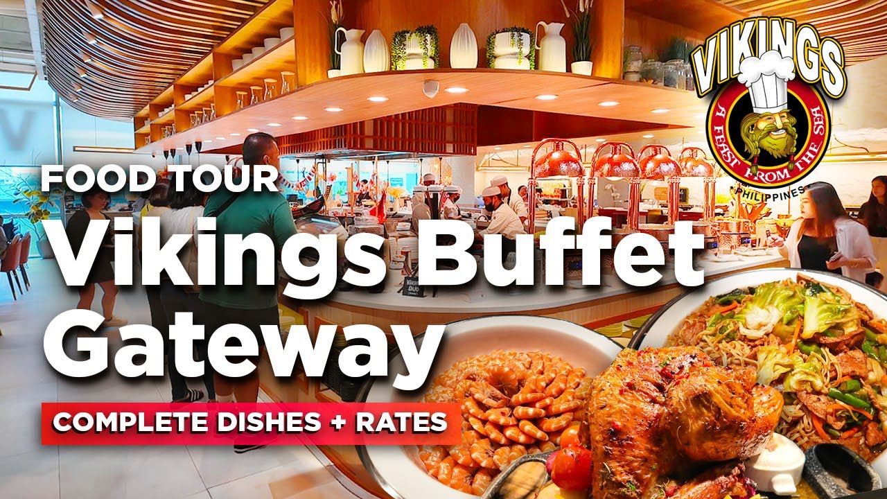 Buffet Tour of VIKINGS GATEWAY 2 | See the Complete Dishes and UPDATED ...