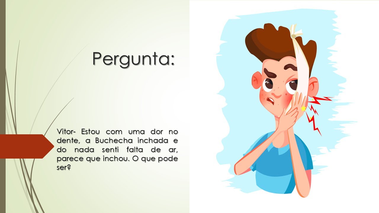 Estou com uma dor no dente | Bochecha inchada e do nada senti falta de ...