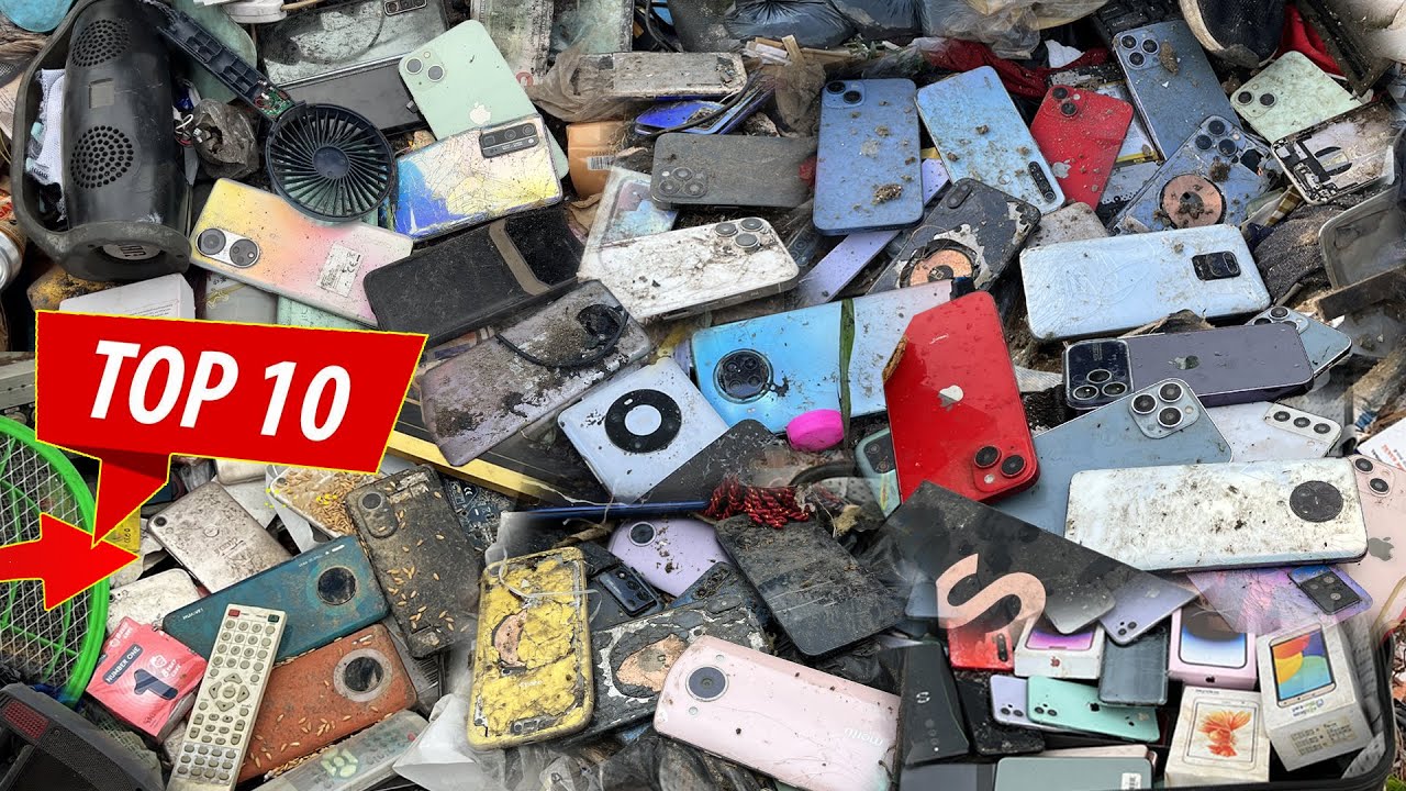TOP 10 Of Restoration Videos ! Found And Restore Abandoned Phones ...