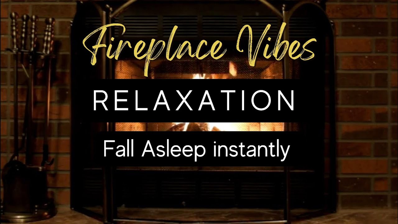 Fireplace 4K Music For Insomnia Relief, Fall Asleep Instantly, Deep ...