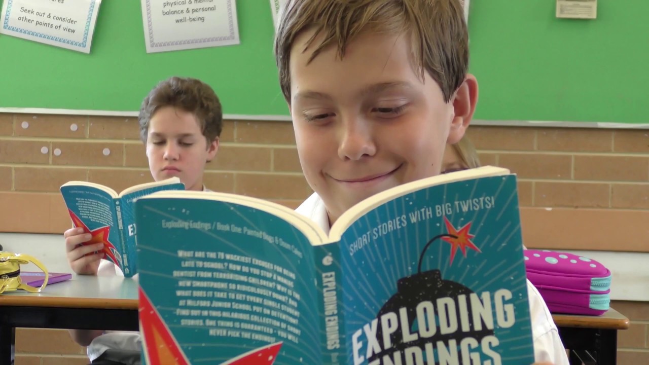 Exploding Endings Book 2 trailer - YouTube