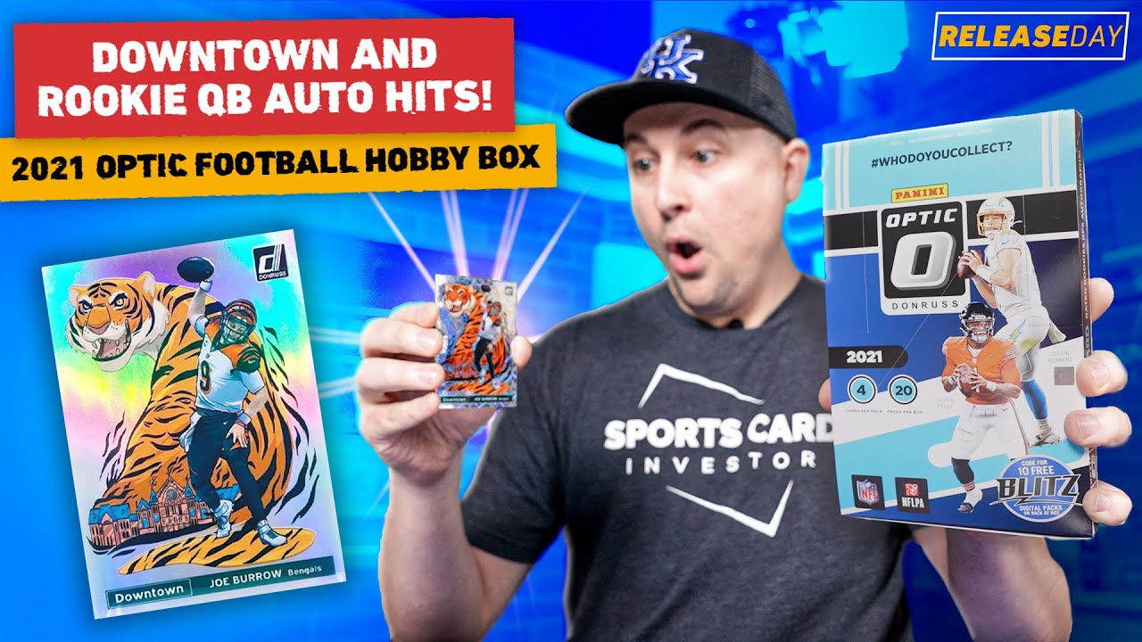 DOWNTOWN HIT and Rookie QB Auto Pulled from 2021 Optic Football! 🏈 ...