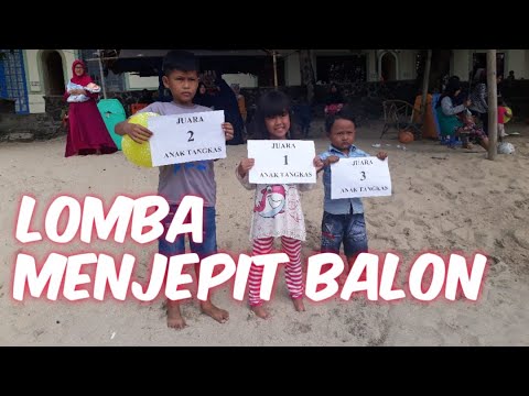 Lomba Berjalan Menjepit Balon | Kegiatan Anak | Lomba Anak Anak - YouTube