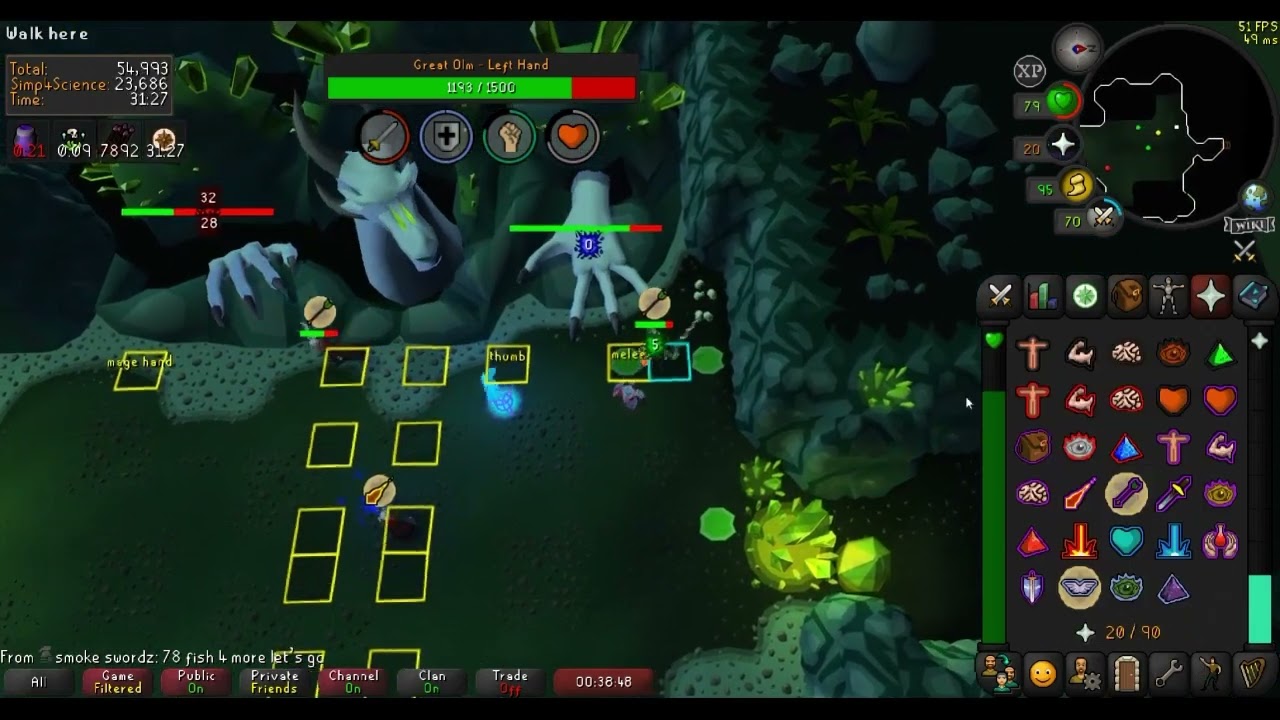 Setting Mage and Skipping at Olm - YouTube