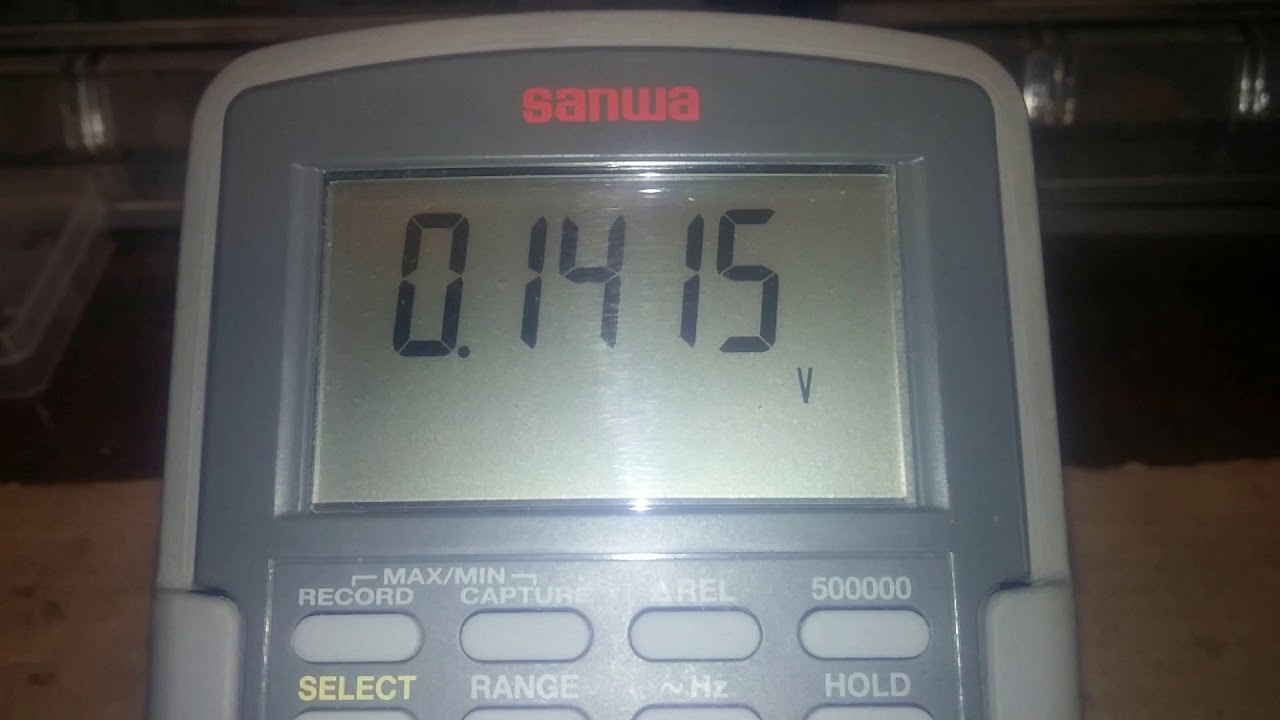 Sanwa PC5000A. C_Er при включении - YouTube