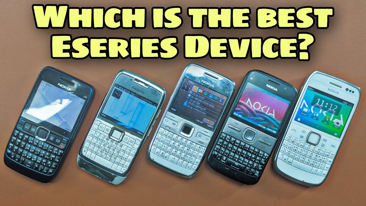 Which is the Best Nokia E-series Phone in 2023? | Symbian ...