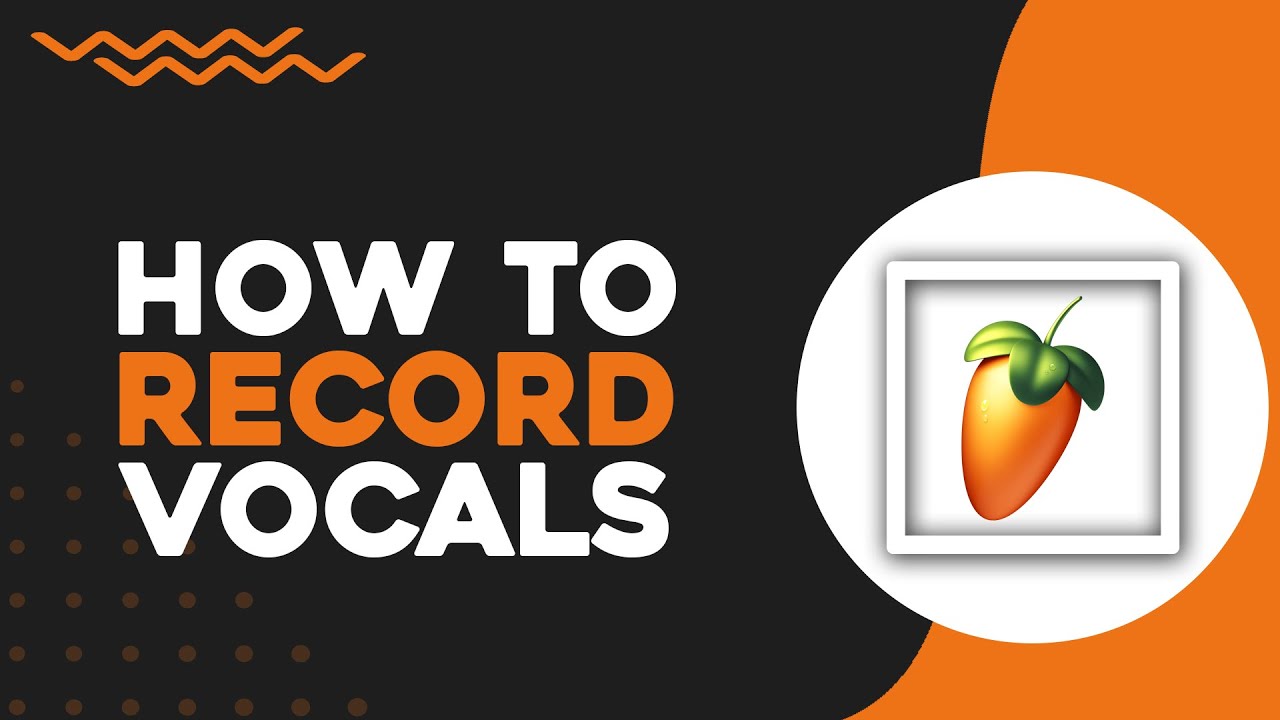 How To Record Vocals In FL Studio (Quick Tutorial) - YouTube