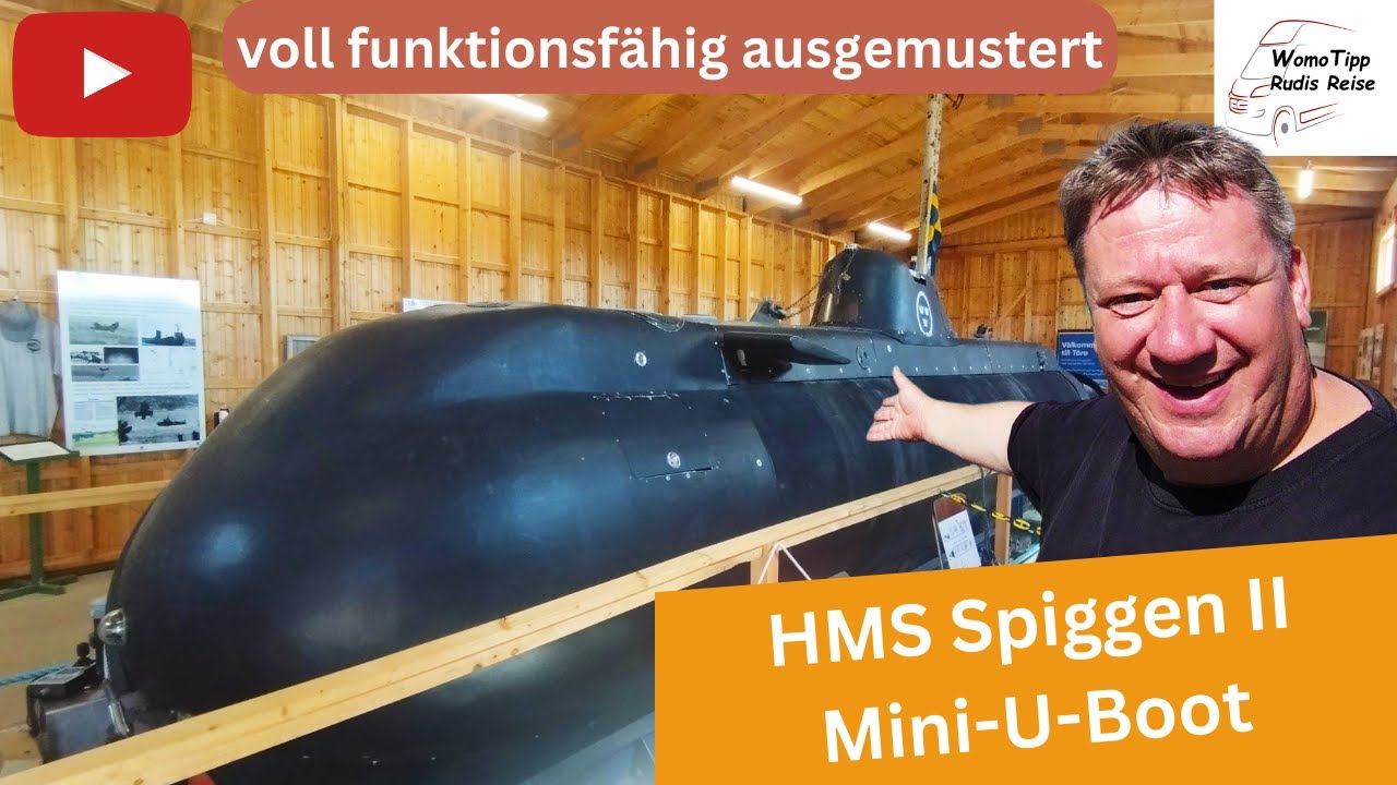 HMS Spiggen II: ausgemustert und voll einsatzfähig: U-Boot Museum Töre ...