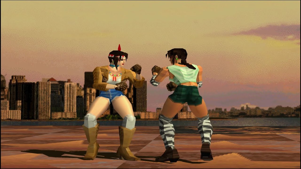 Tekken 2 double KO - YouTube