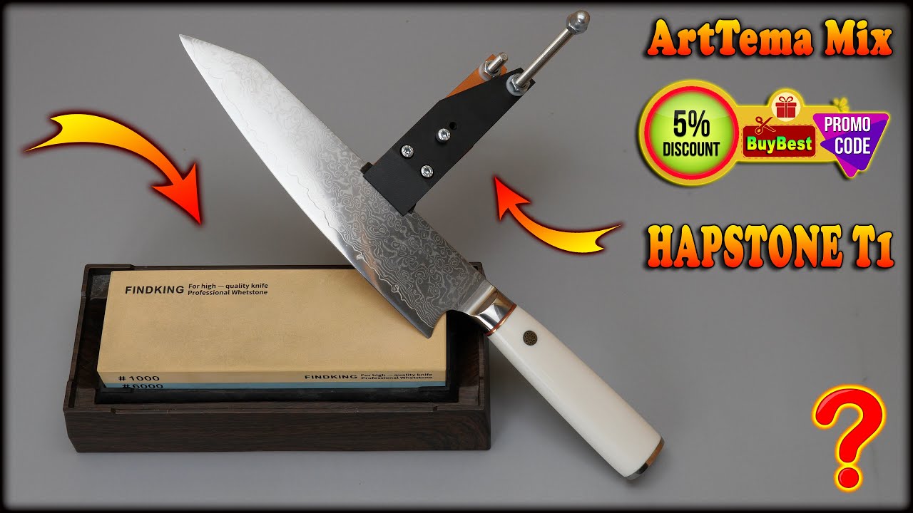 How to sharpen a knife on a wet stone | Beginners Guide To Knife Sharpening with Adjustable ...