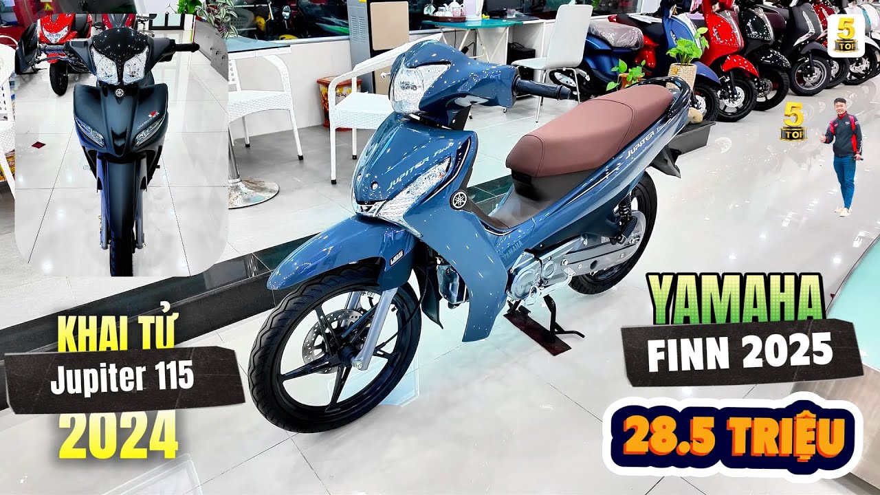 “Jupiter 115 FI ngừng SẢN XUẤT” - Jupiter Finn 115 2025 cực HOT 28.5 ...
