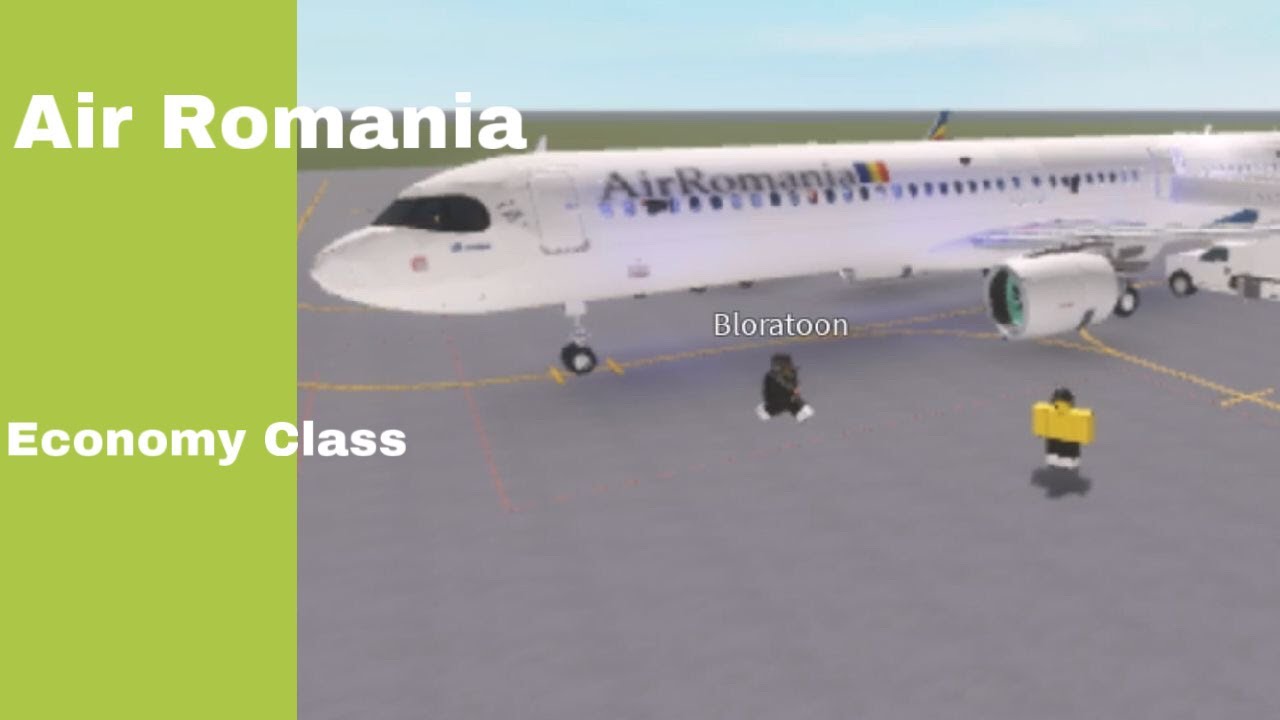 Flying First Flight With Air Romania! - YouTube