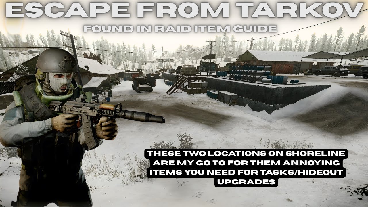 These two areas are the best for task items/ hideout upgrades ...