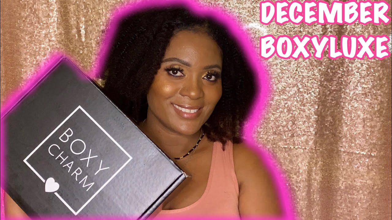 BOXY CHARM LUXE DECEMBER 2019 REVIEW - YouTube