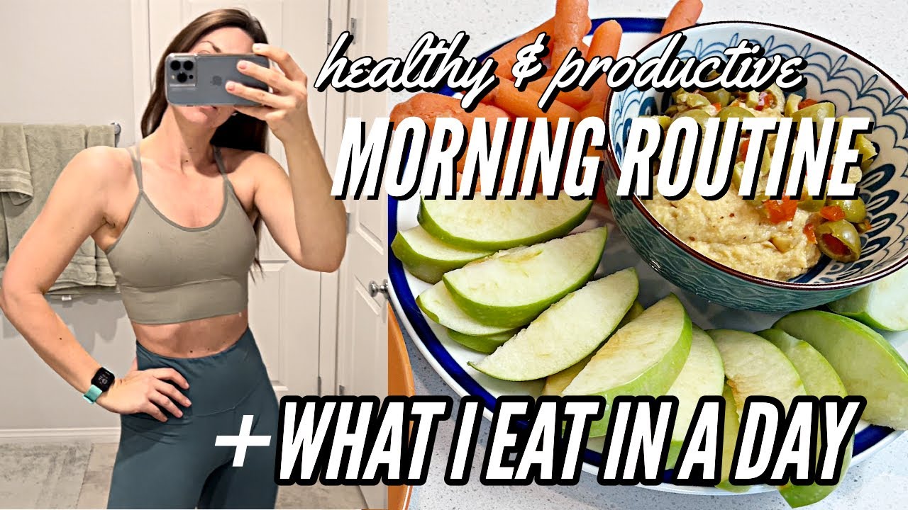 6 AM Weekend Morning Routine + What I Eat in a Day Gluten Free Plant ...