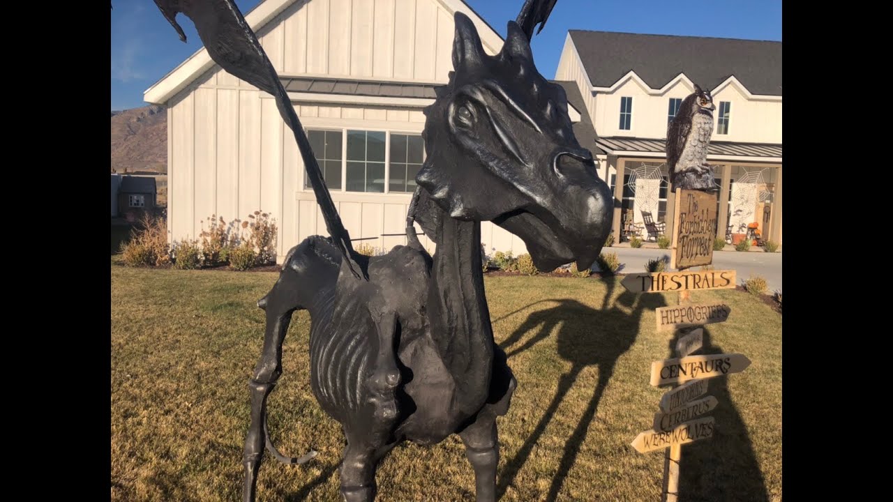 Part 2: how to make a full sized thestral - YouTube