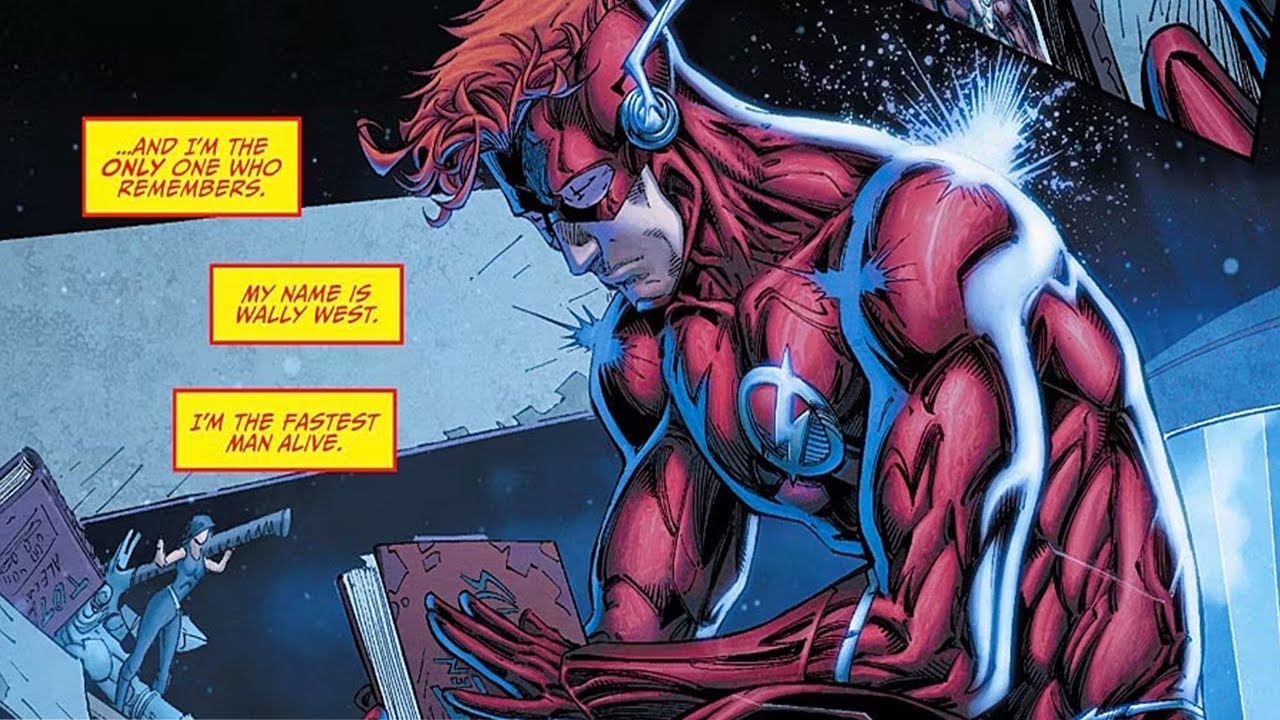 Wally West Erases Minds of Everyone In The Universe - YouTube